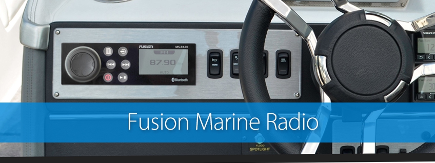 Fusion Marine Radio | Wij helpen u met uw keuze! - Nautic Gear