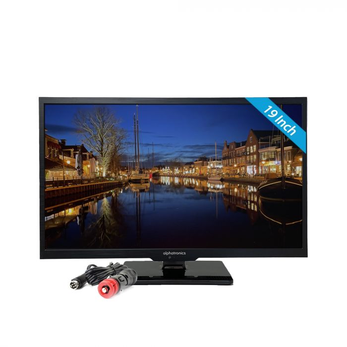 Alphatronics SL-19DSBAI 19 Inch 12 volt LED Smart TV met DVD - Nautic Gear